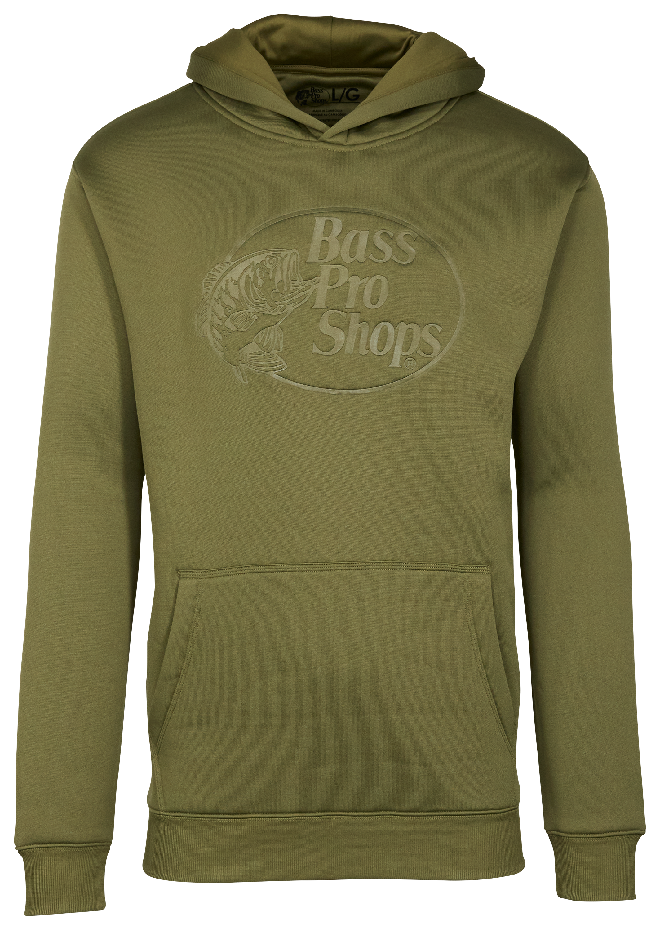 Bass Pro Shops Logo Embossed Hoodie for Men | Bass Pro Shops